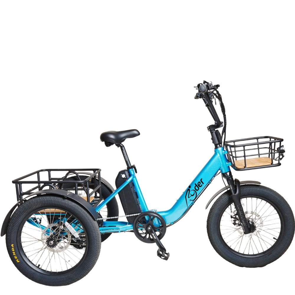 Ryder Mover Electic Trike - Metallic Blue – bikes.com.au