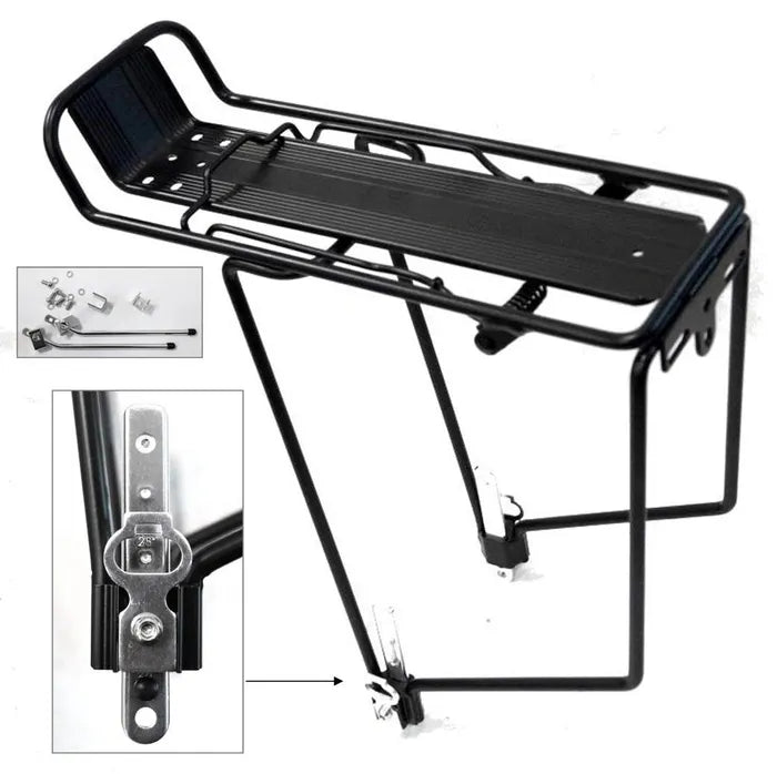 Rear Alloy Carrier w/Spring Bow – bikes.com.au