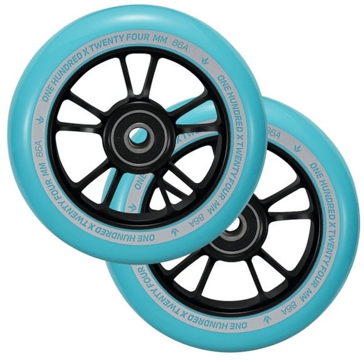 Envy Scooter Wheels 100mm Pair - Various – bikes.com.au