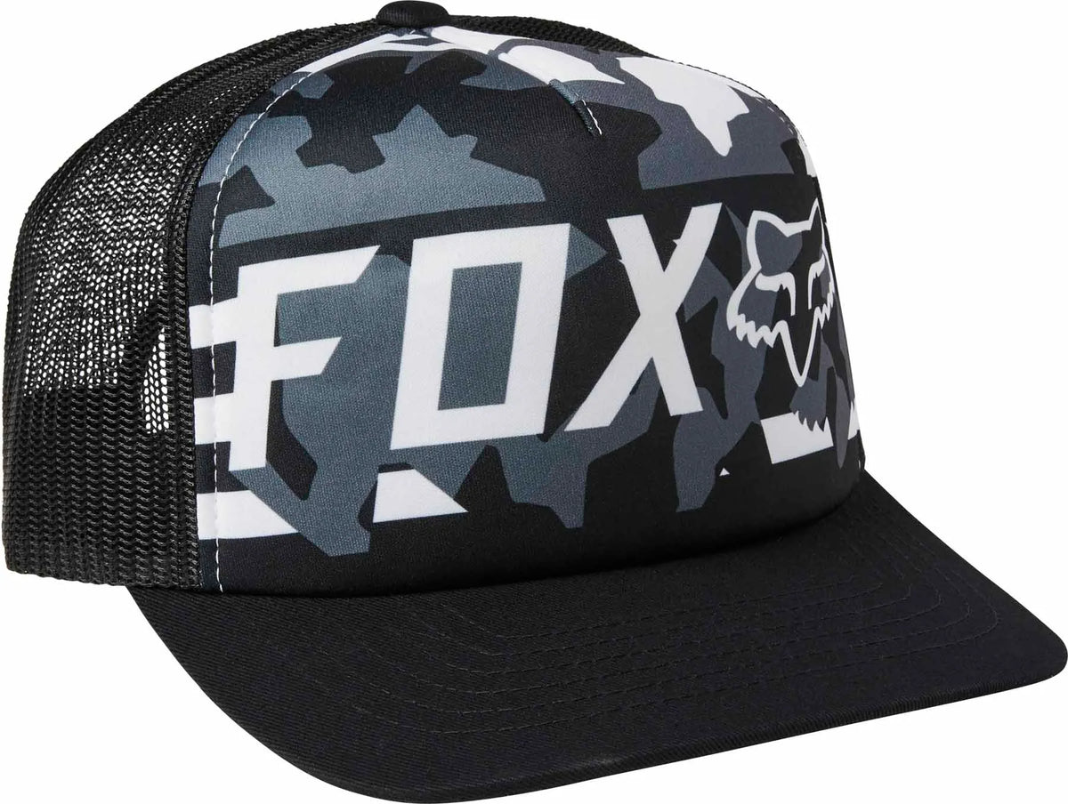 Fox Red White and True Snapback Hat - Black – bikes.com.au