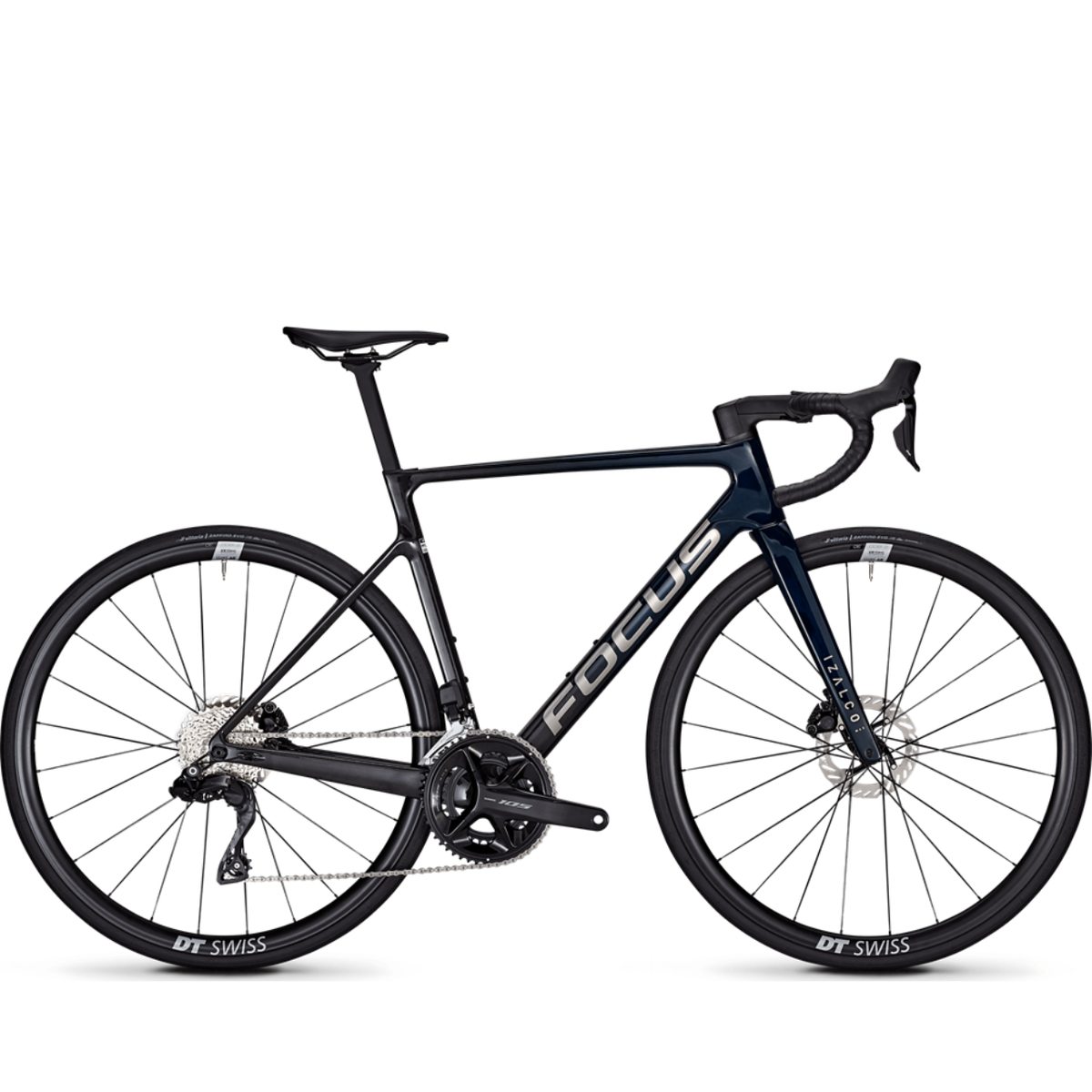 Focus Izalco Max 8.8 Road Bike - Azurblue Tinted & Black Metallic ...