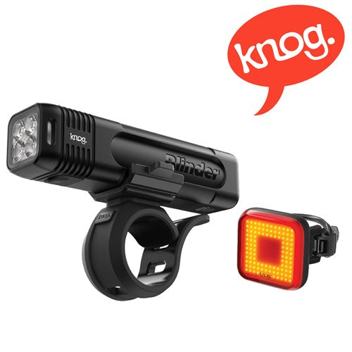 Knog Blinder 900/Square 100 Front & Rear Light Set – bikes.com.au