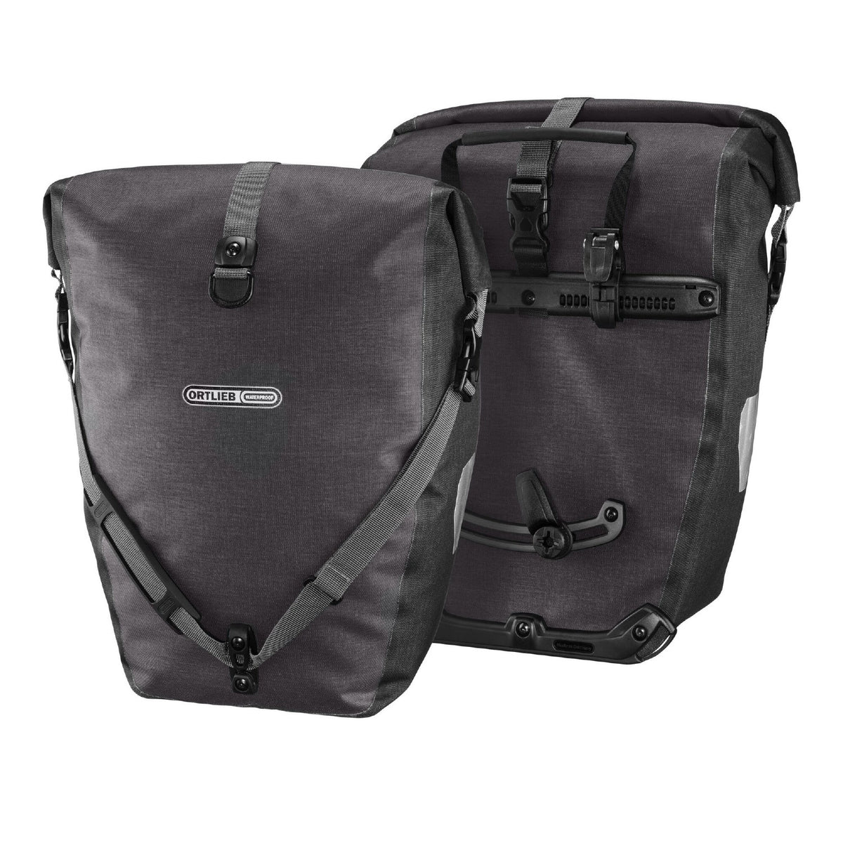 ORTLIEB Back-Roller Plus Pannier Bag Set QL2.1 - Black – bikes.com.au