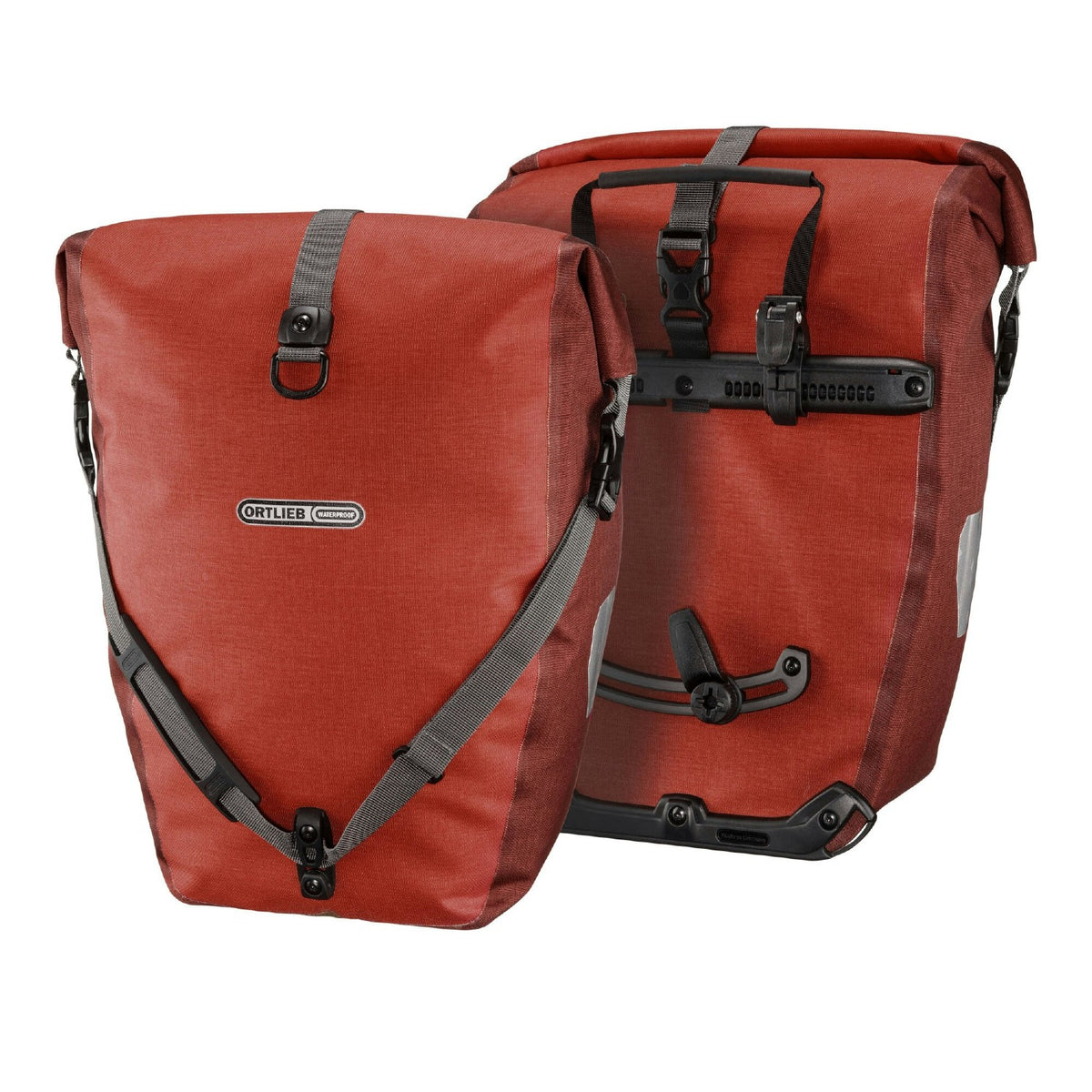 ORTLIEB Back-Roller Plus Pannier Bag Set QL2.1 - Dark Chili – bikes.com.au
