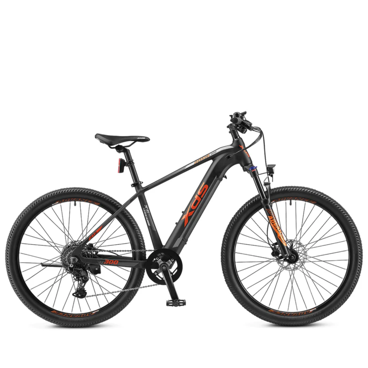 XDS Advance 300 Electric Mountain Bike - Black – bikes.com.au