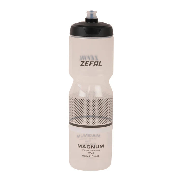 Zefal Magnum Pro Bottle 975ml - Translucent – bikes.com.au