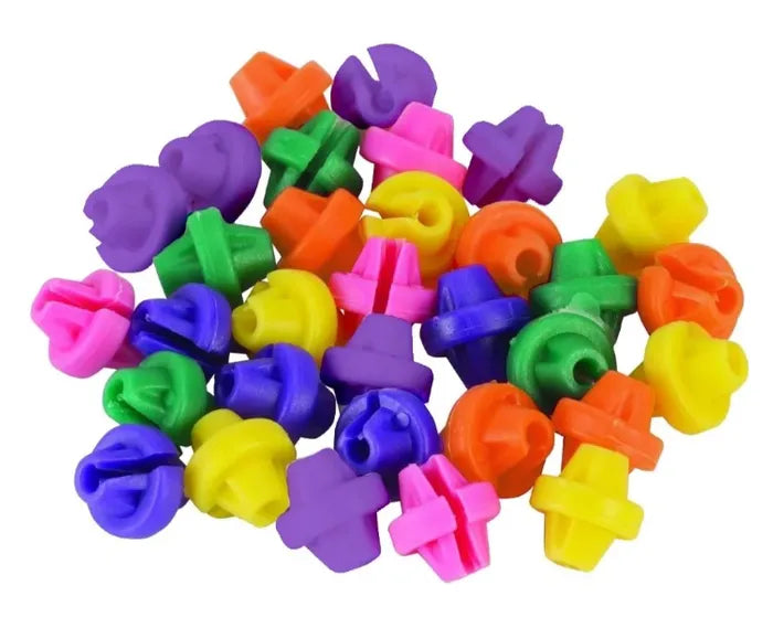 Spokey Dokey Colour Beads - Multi Colour 36 Pieces – bikes.com.au