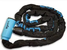 LUMA Key Lock Chain w/ Cloth Cover 8mm x 120cm – bikes.com.au