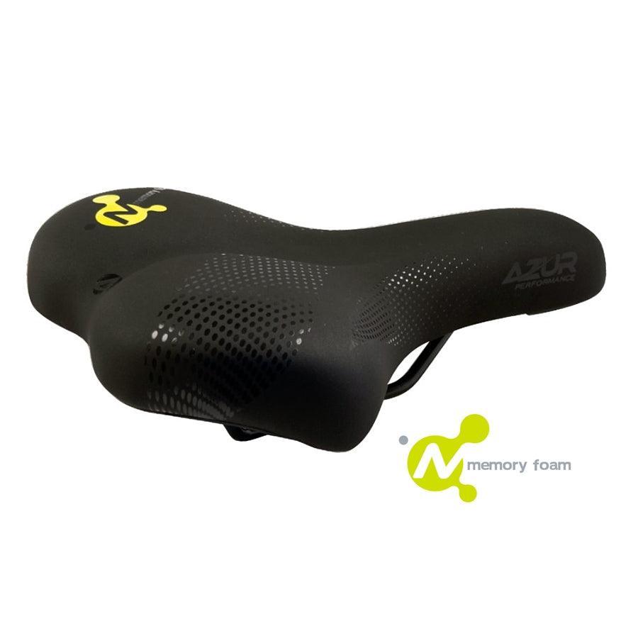 Azur Performance Pro Series Zeta - Memory Foam Saddle – bikes.com.au