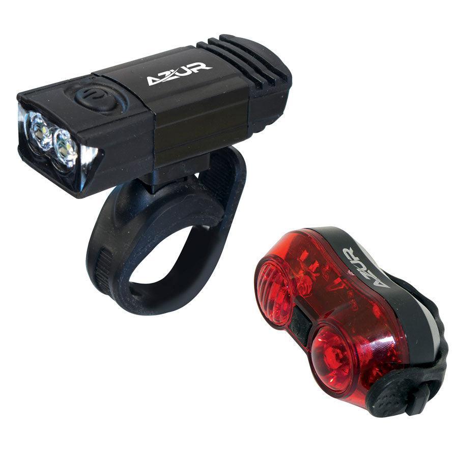 Azur Performance Beacon - 65/30 Lumens - Light Set – bikes.com.au