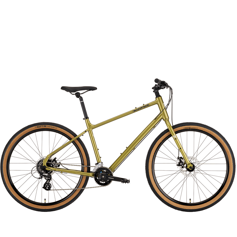 Kona Dew Commuter Bike - Olive – bikes.com.au