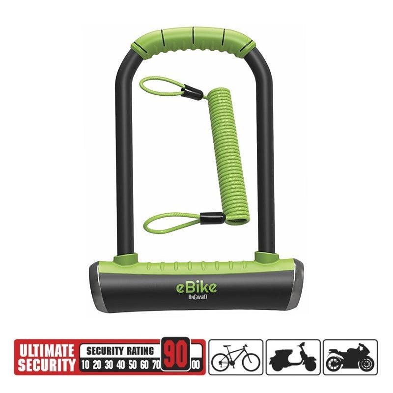 OnGuard Rottweiler 8003 e-Bike Compatible Key U-Lock - bikes.com.au